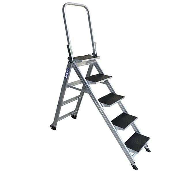 Buy Bailey Stairway Ladder 5 Step with Handrail FS13753 Online